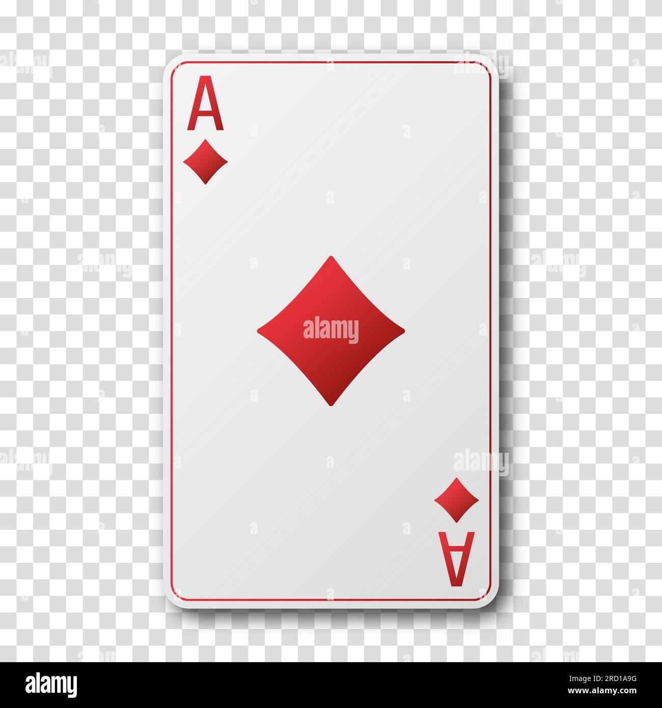 Card ace Stock Vector Images - Alamy