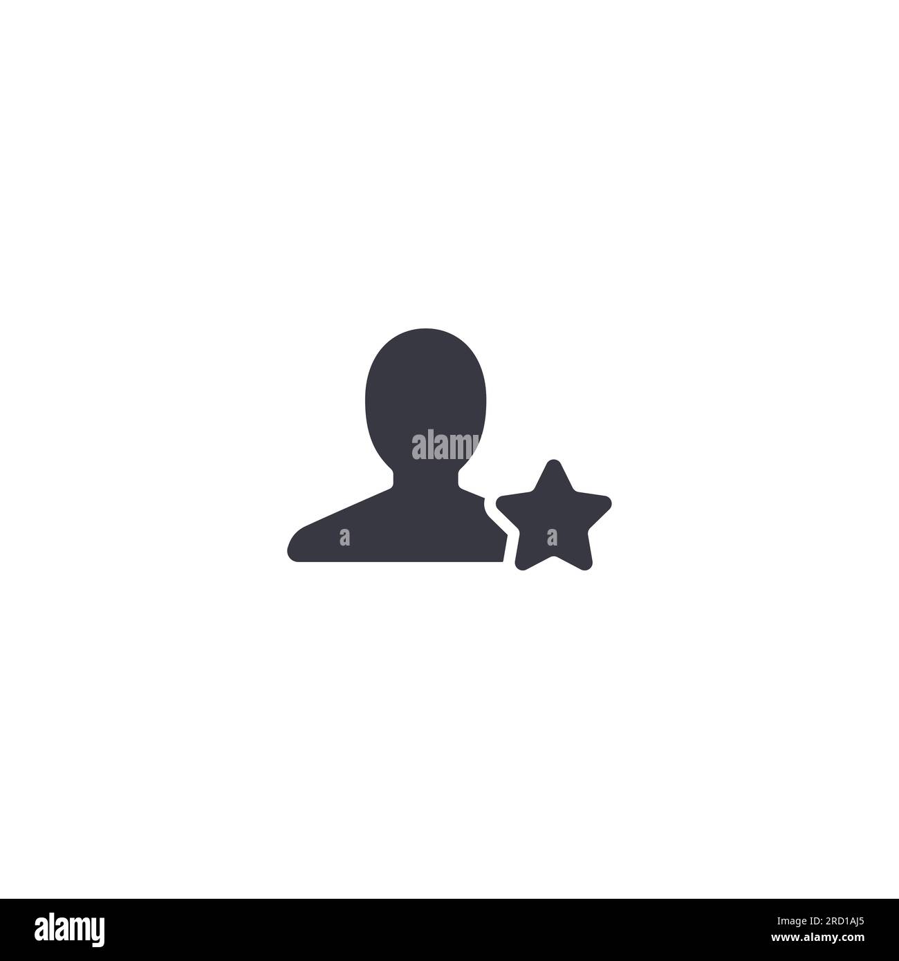 Employee favorite star personal icon. Profile employee best join member ...
