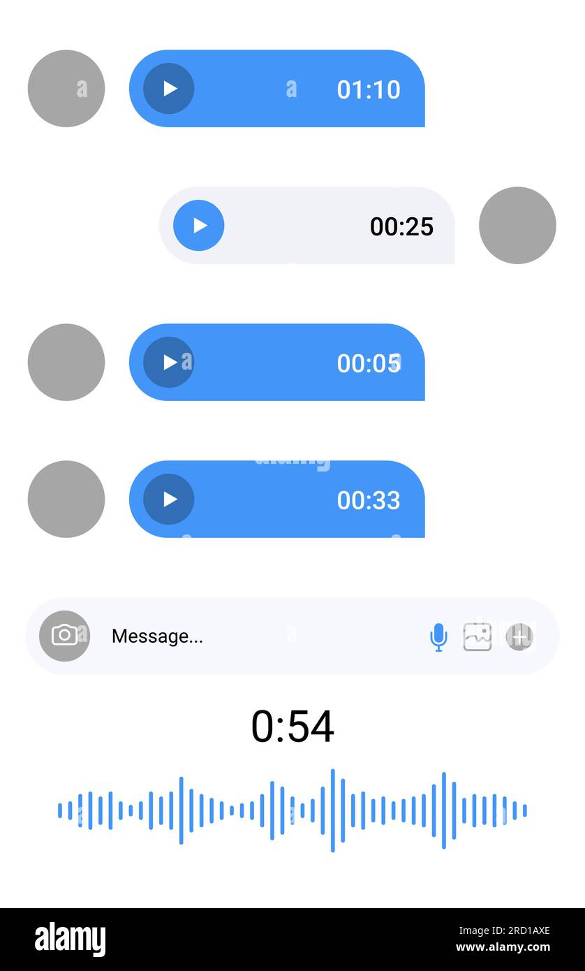 Voice message phone app screen voicemail call illustration. Audio wave ... Voice message phone app screen voicemail call illustration. Audio wave ...