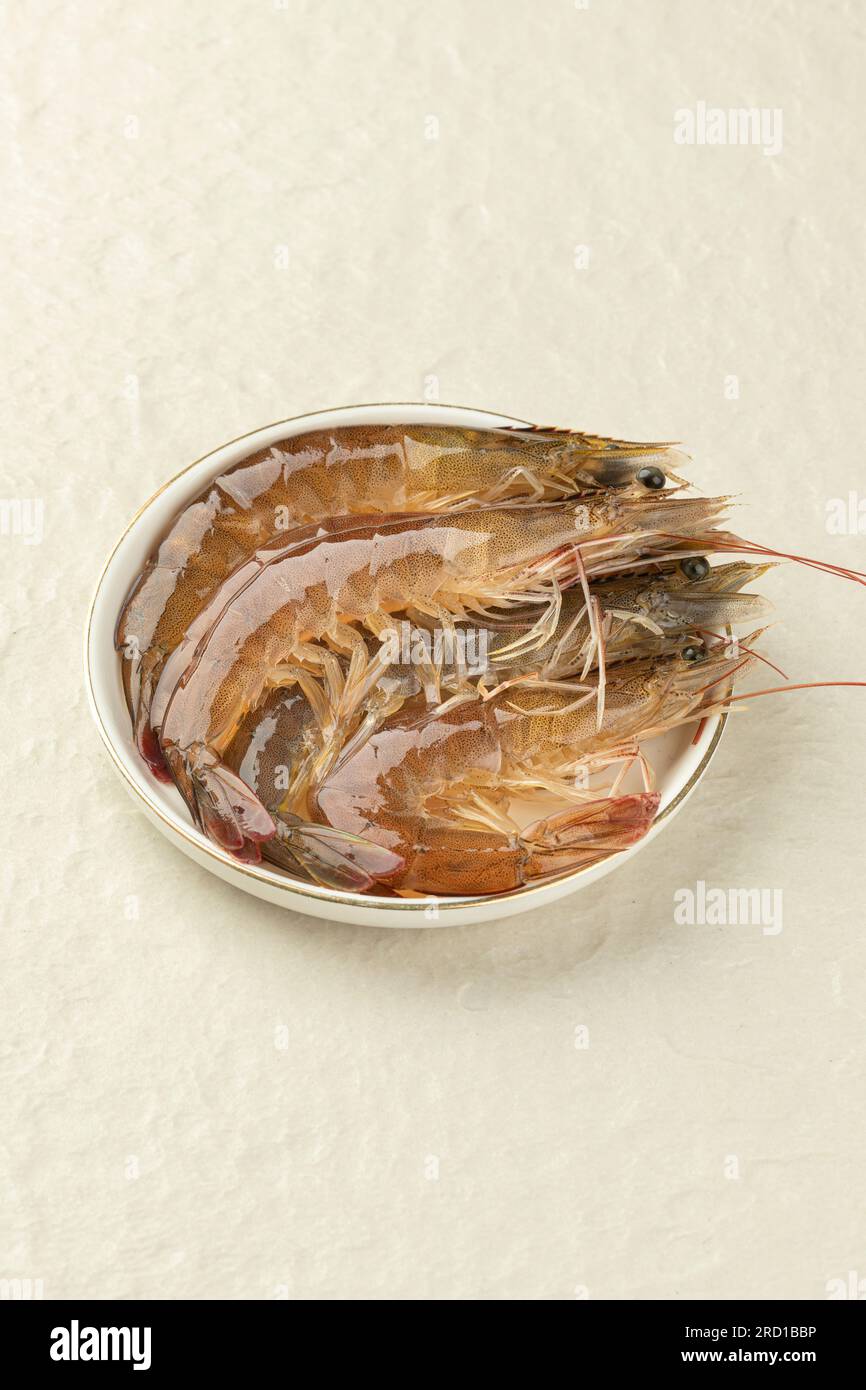 Shrimp Manu Shabu white background, for hot pot,yakiniku, sukiyaki and ...