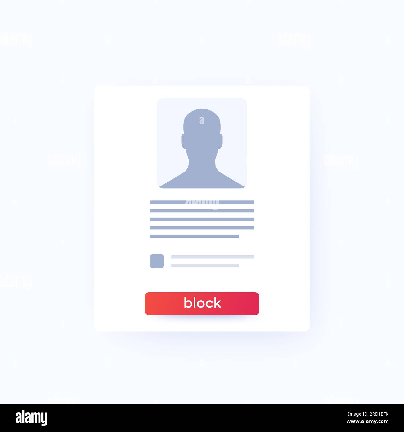 Ban block hi-res stock photography and images - Alamy