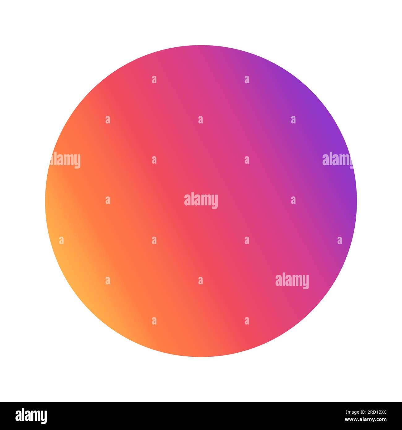 Gradient round button as in Instagram app. Social media icon user ...