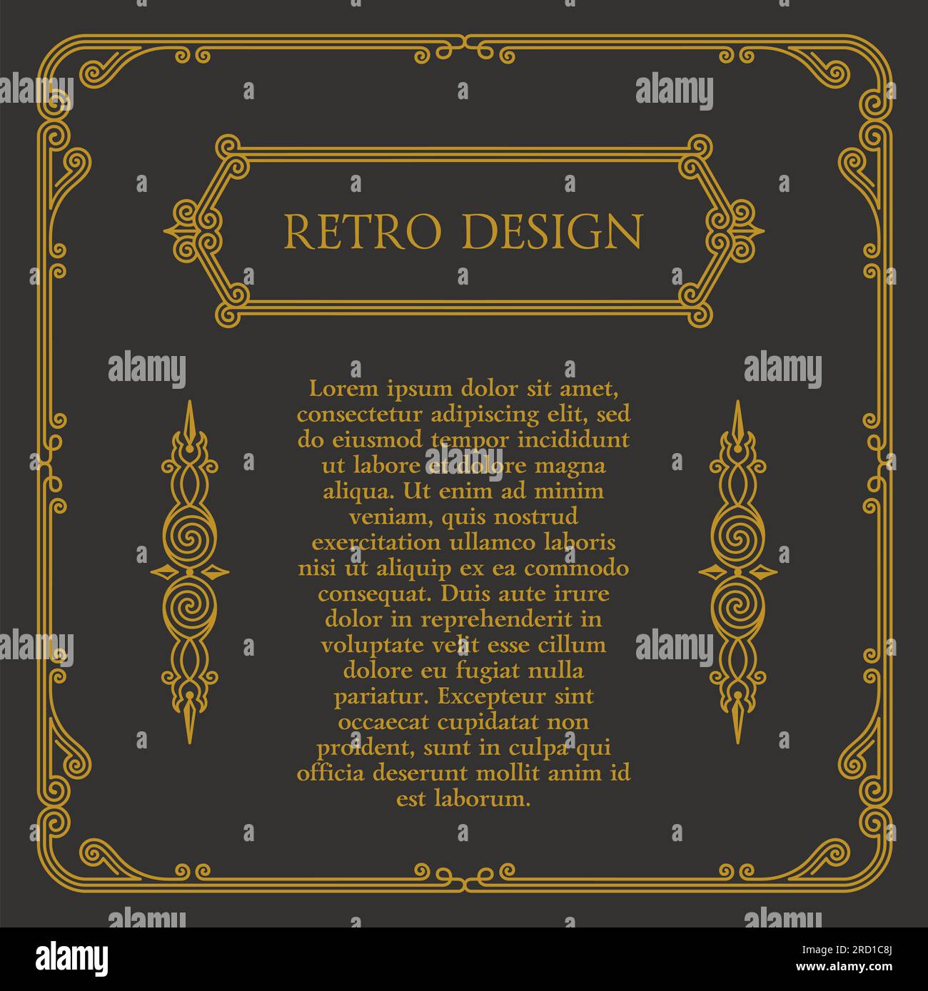 Celebration of the baroque Stock Vector Images - Alamy