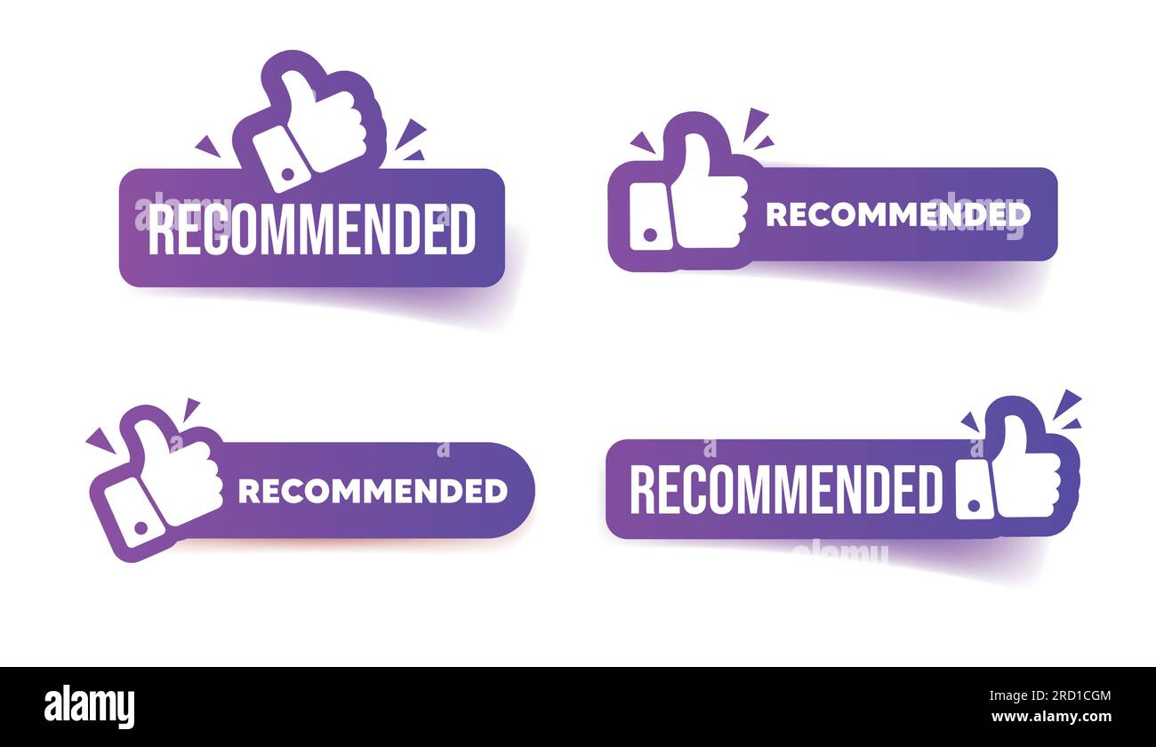 Recommended stamp Stock Vector Images - Alamy