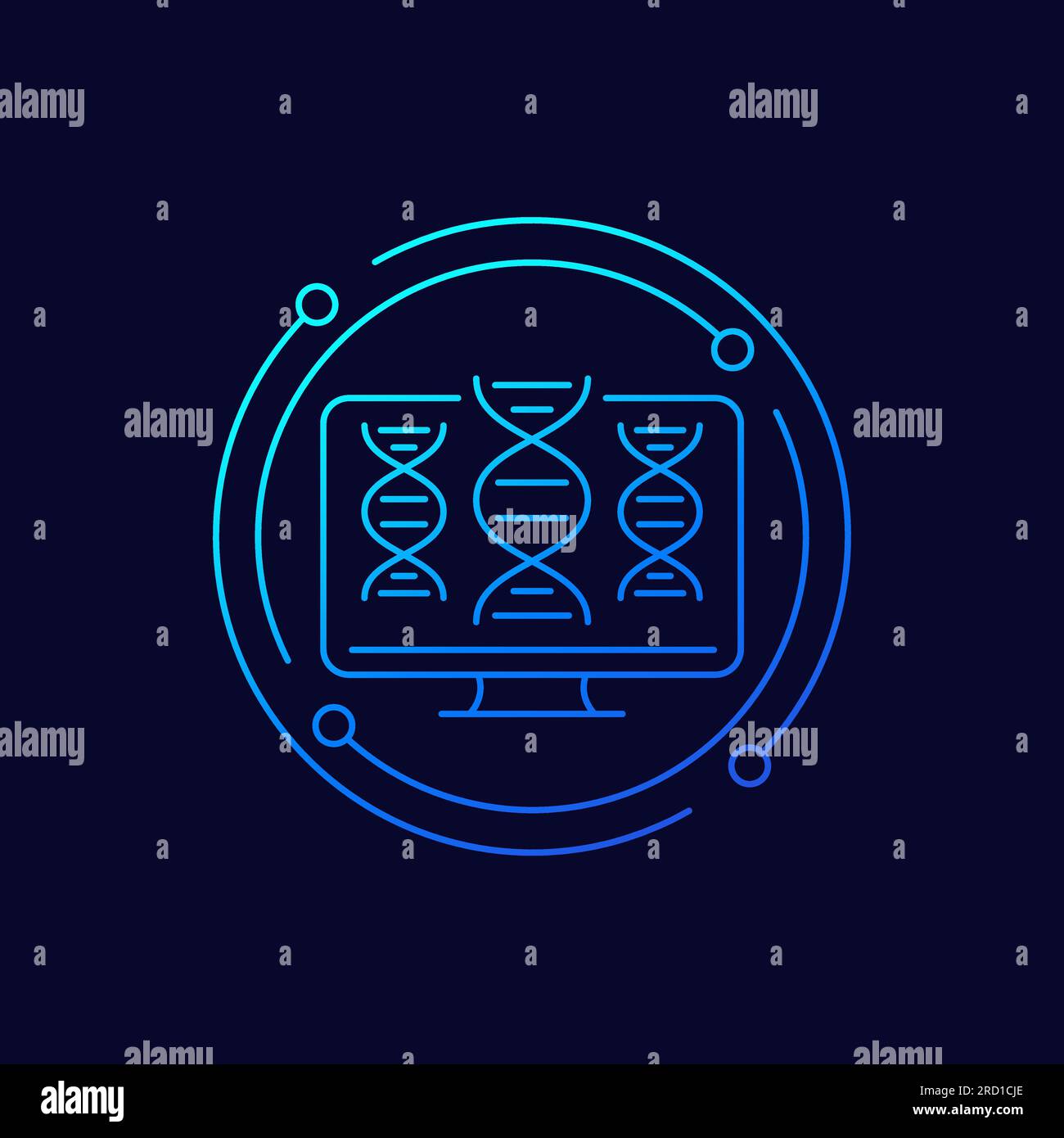 bioinformatics icon, analysis of biological data Stock Vector Image ... bioinformatics icon, analysis of biological data Stock Vector Image ...