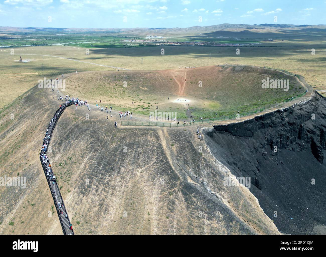 **CHINESE MAINLAND, HONG KONG, MACAU AND TAIWAN OUT** Aerial photo ...