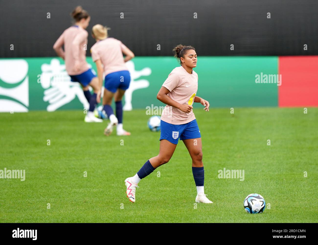 England's Jess Carter during a training session at Spencer Park ...