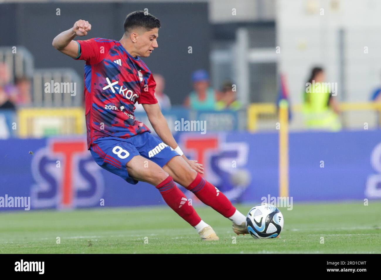 Czestochowa, Poland. 11th July, 2023. Ben Lederman of Rakow Czestochowa ...