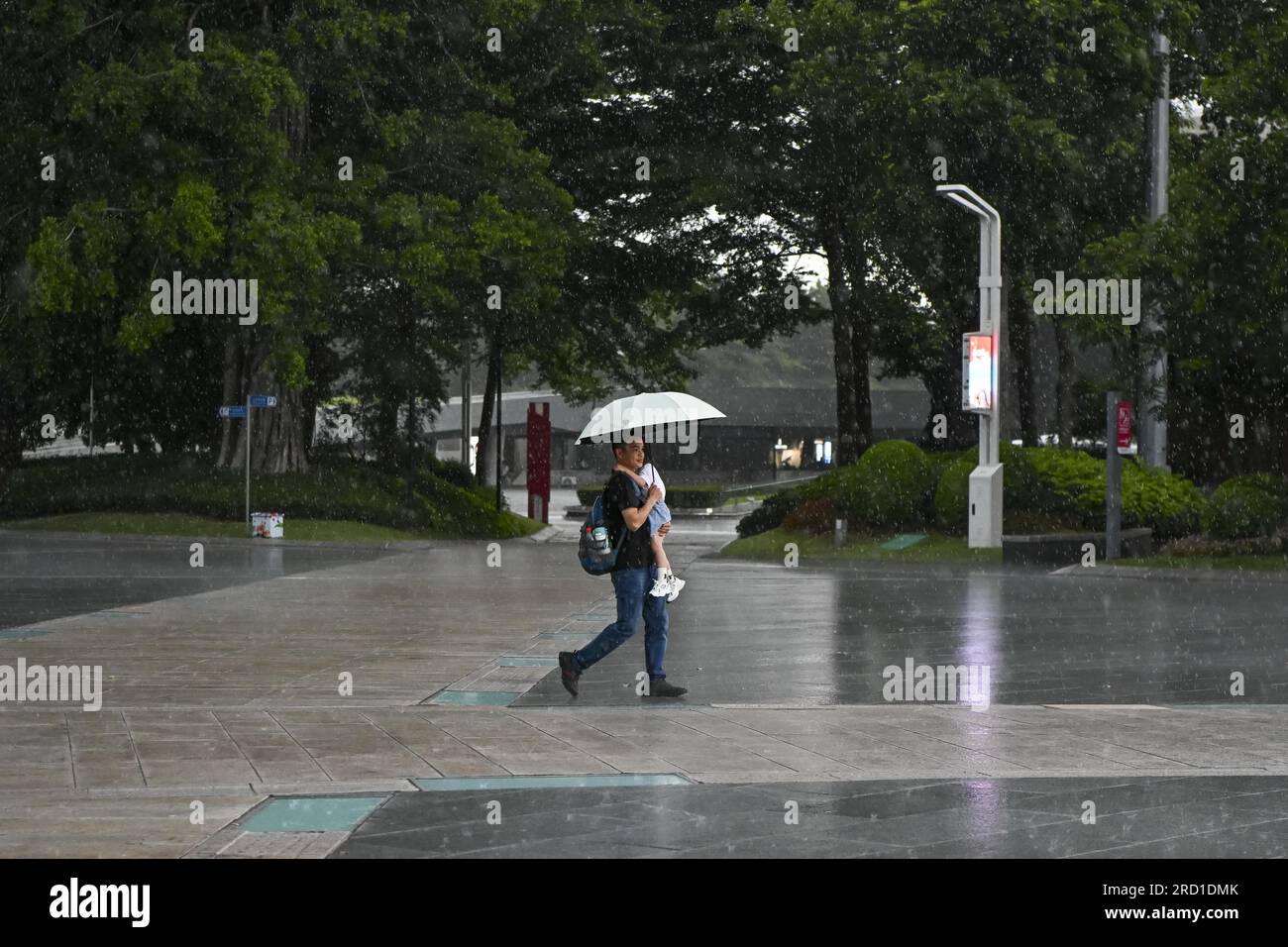 **CHINESE MAINLAND, HONG KONG, MACAU AND TAIWAN OUT** Local residents ...
