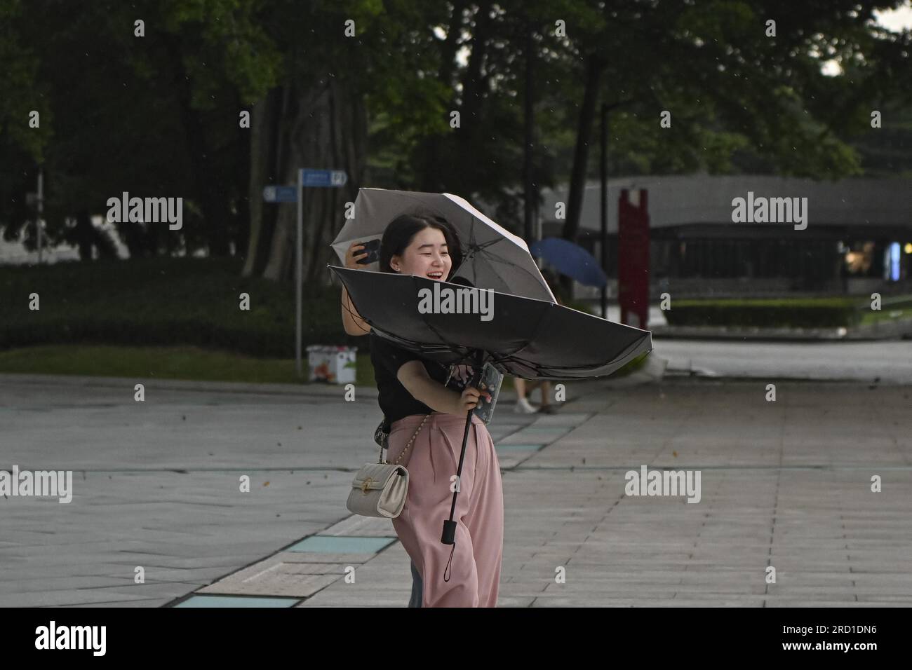 **CHINESE MAINLAND, HONG KONG, MACAU AND TAIWAN OUT** Local residents ...