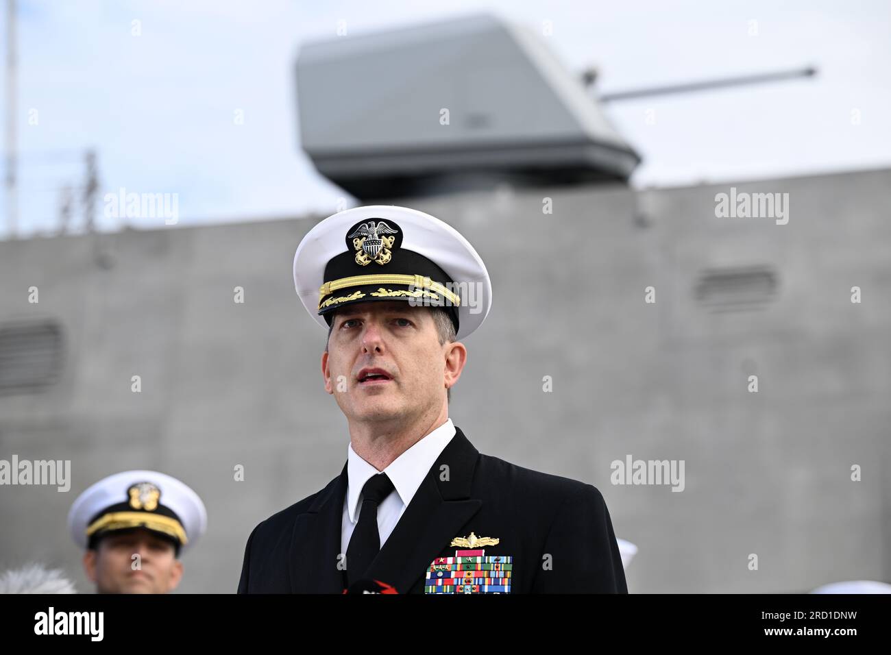 Sydney, Australia. 18th July, 2023. Capt. Marc Crawford, Commodore LCS ...