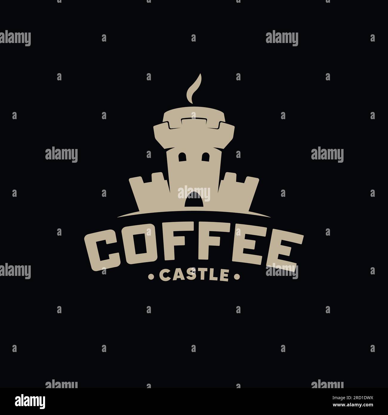 Castle restaurant vector hi-res stock photography and images - Alamy