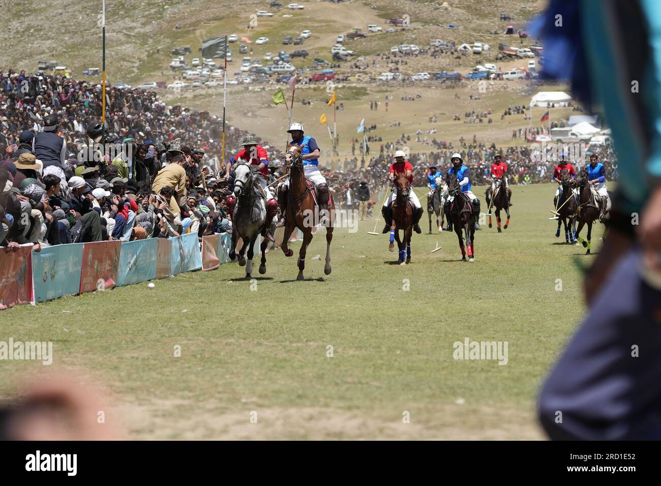 Polo ground at the Shandur Polo Festival Stock Photo - Alamy