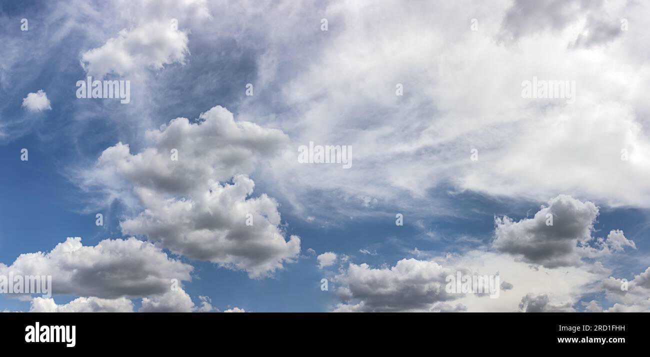 Beautiful panoramic sky white hi-res stock photography and images - Alamy