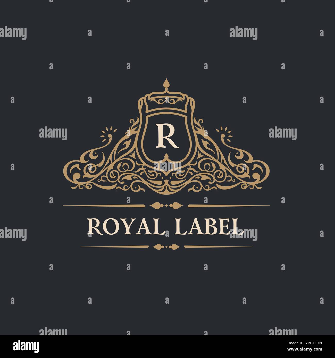 Letter r floral hi-res stock photography and images - Alamy