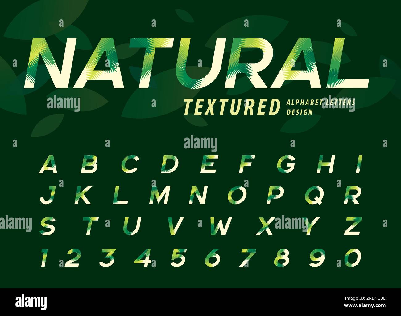 Numbers are the language of nature Stock Vector Images - Alamy