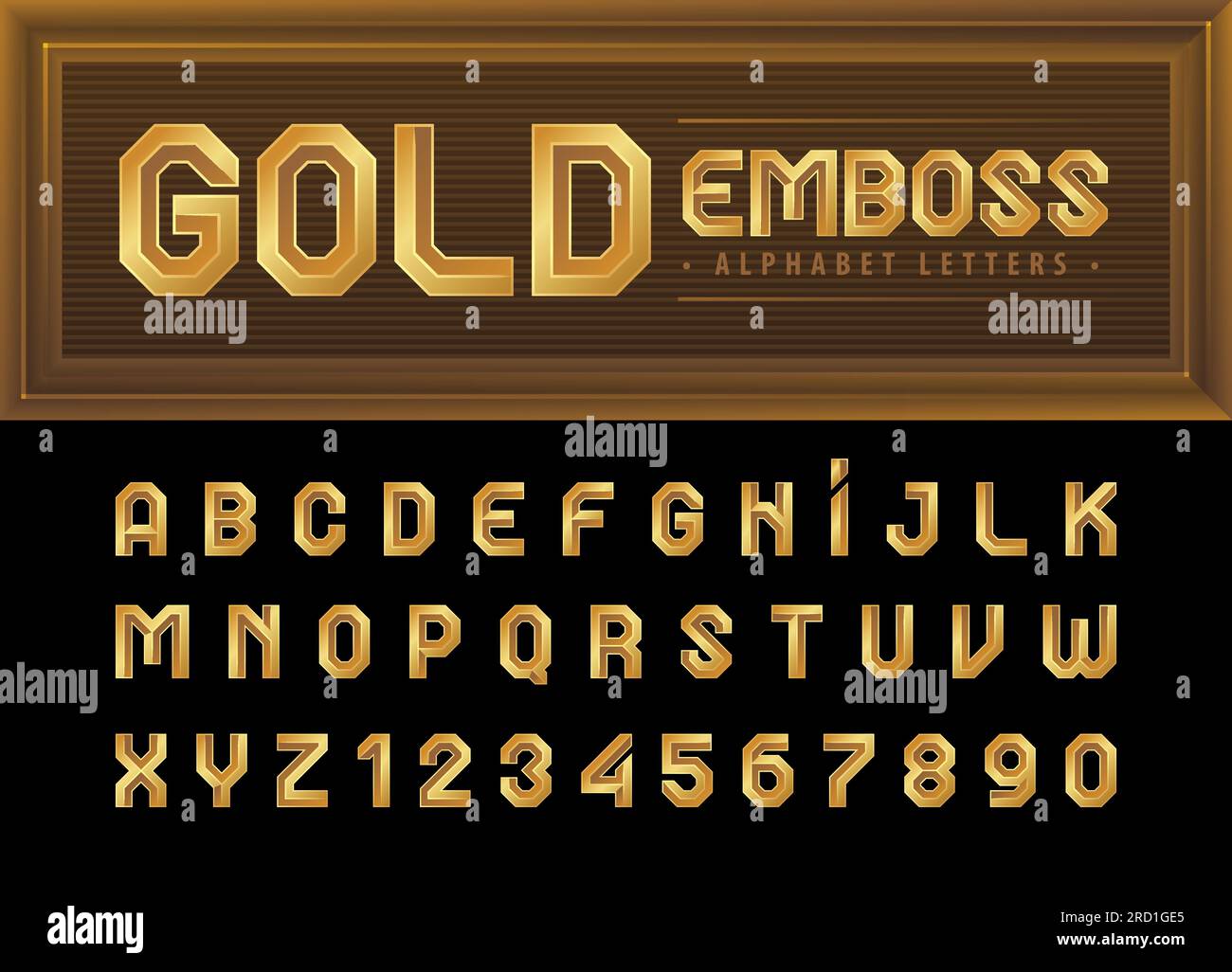 Embossed vectors hi-res stock photography and images - Alamy