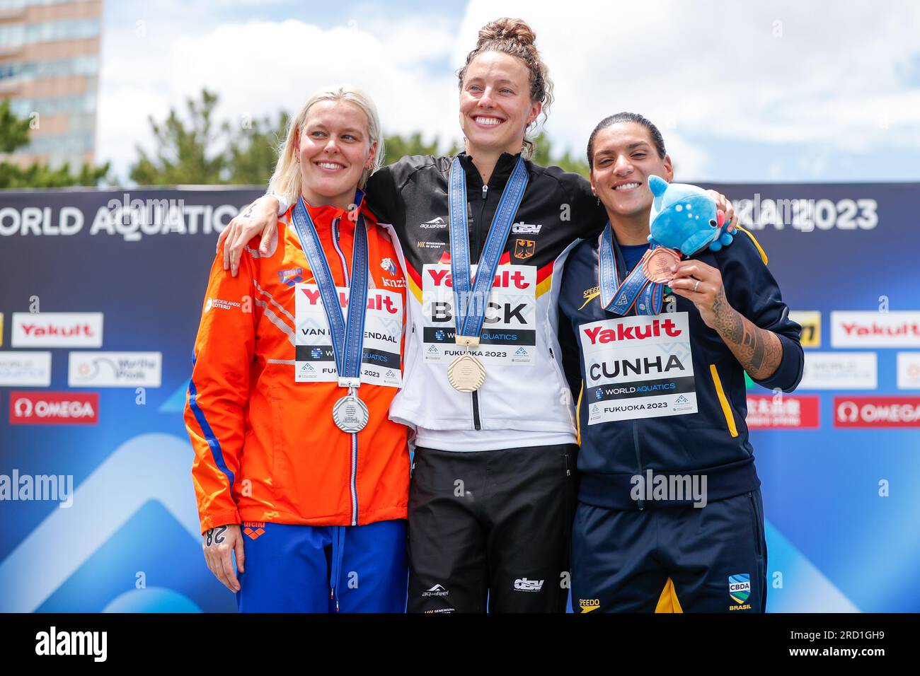 Fukuoka, Japan. 18th July, 2023. FUKUOKA, JAPAN - JULY 18: Sharon van ...