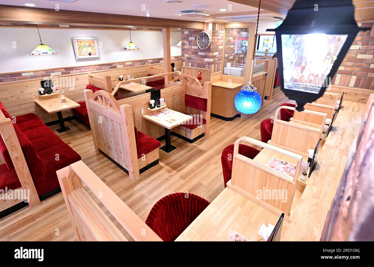 A photo shows Komeda's Coffee in Minato Ward, Tokyo on July 18, 2023 ...