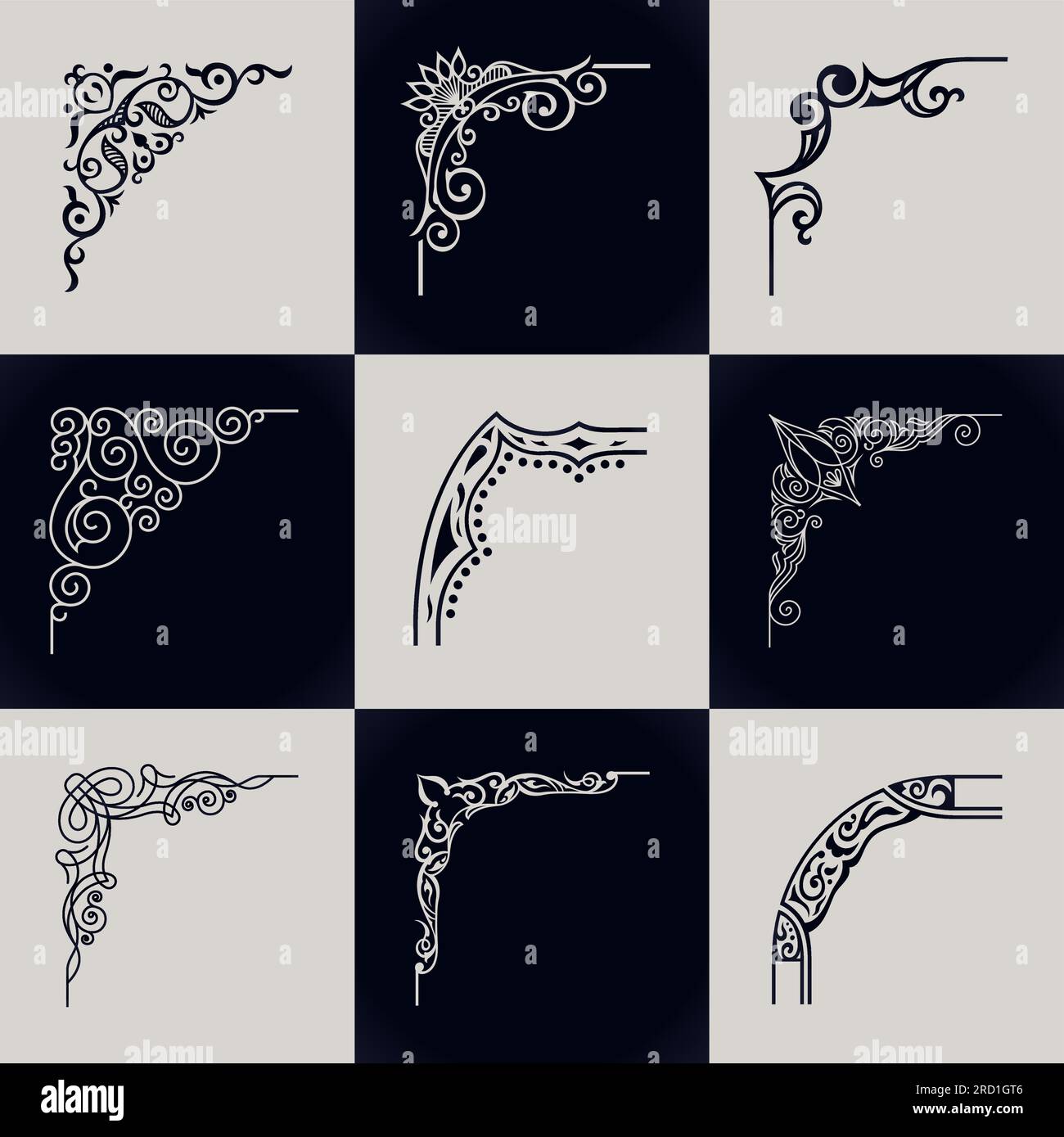 Vintage Vector Corner