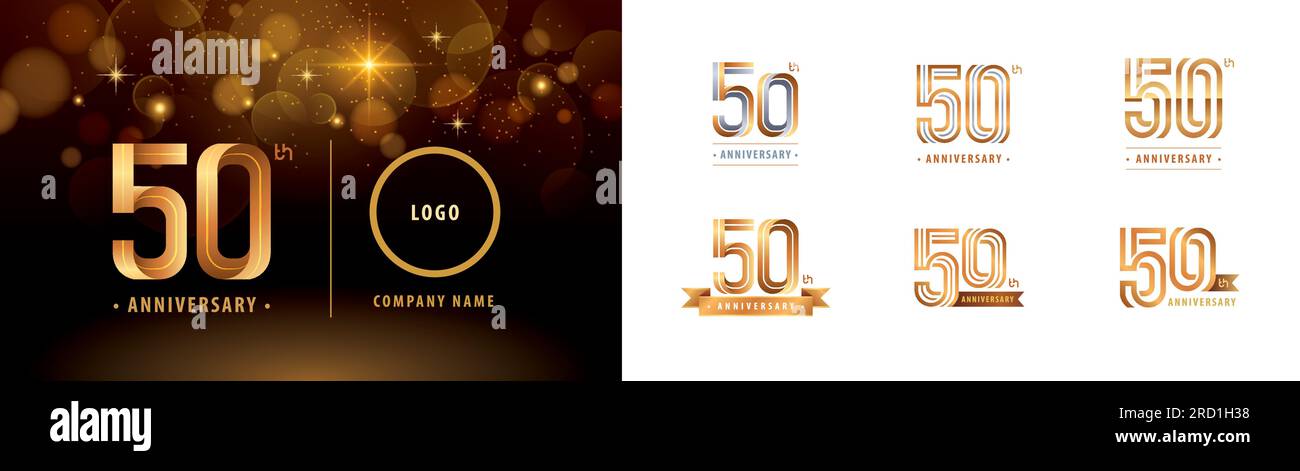 50 Anniversary Logo Design