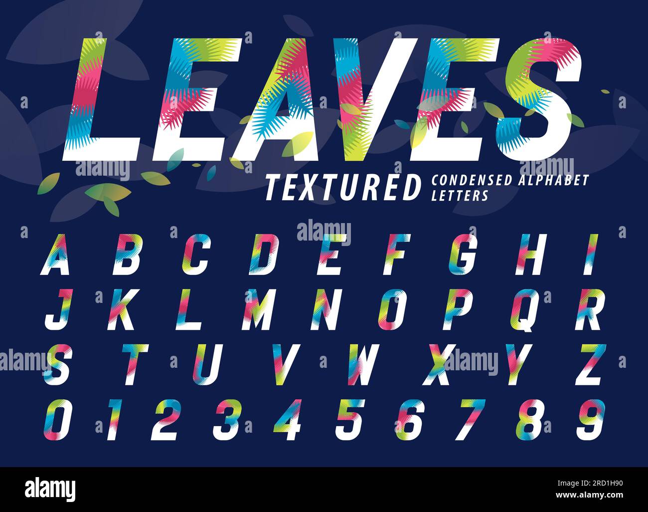 Numbers are the language of nature Stock Vector Images - Alamy