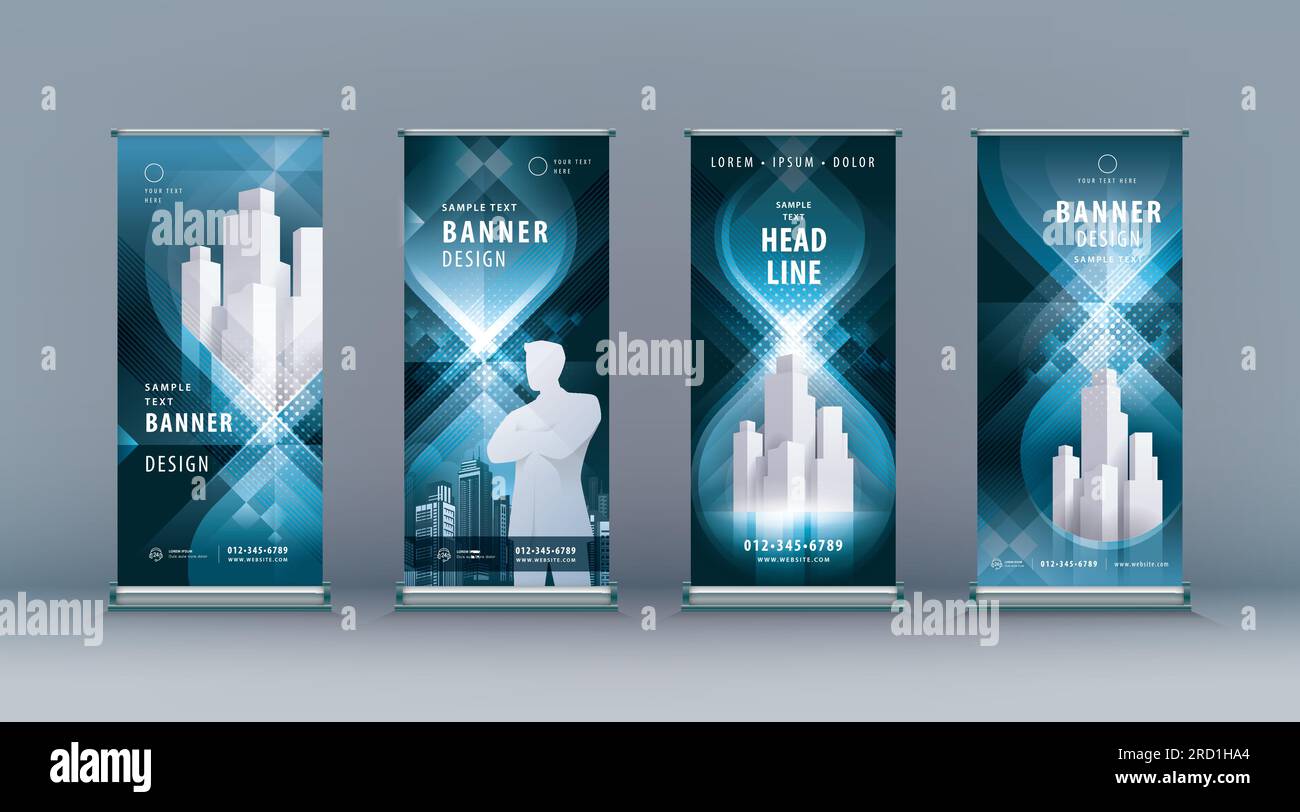 Standee template hi-res stock photography and images - Alamy