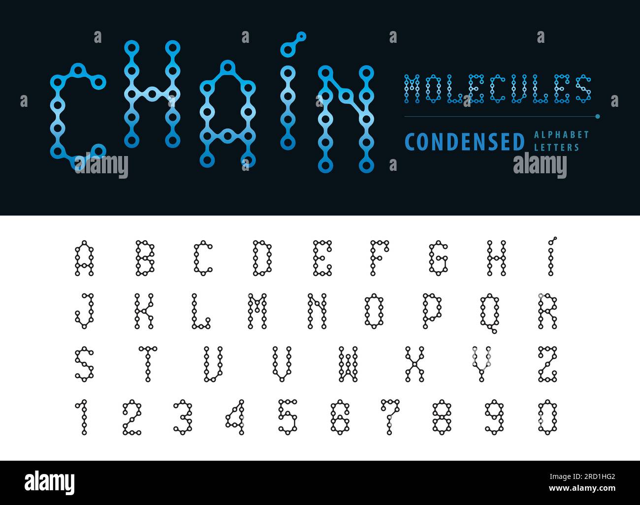 Chain letters Stock Vector Images - Alamy