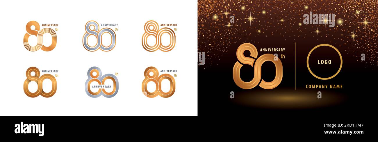 Eighty 80 Stock Vector Images - Alamy