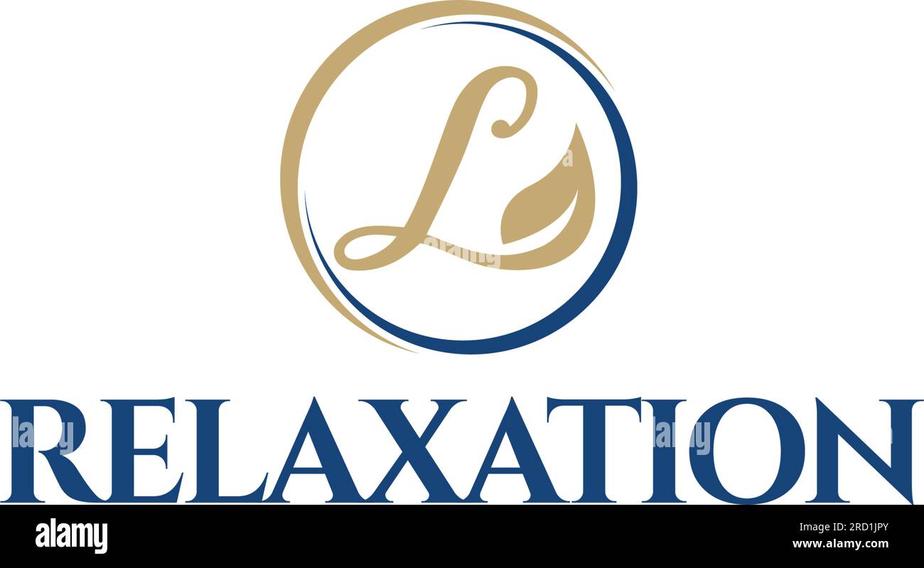 Flat Letter Mark Initial RELAXATION logo design Stock Vector Image ... Flat Letter Mark Initial RELAXATION logo design Stock Vector Image ...