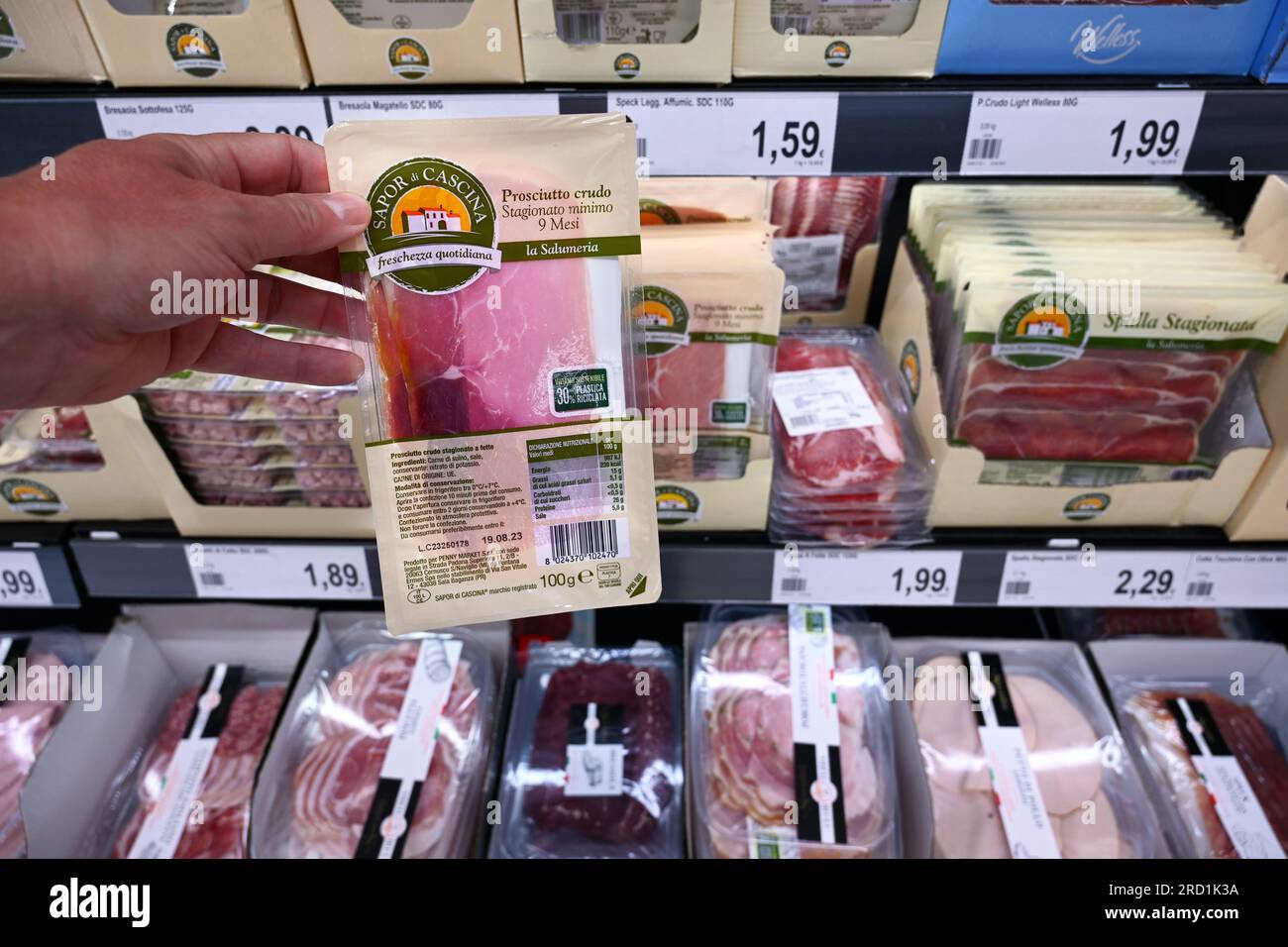 Pre sliced ham hi-res stock photography and images - Alamy