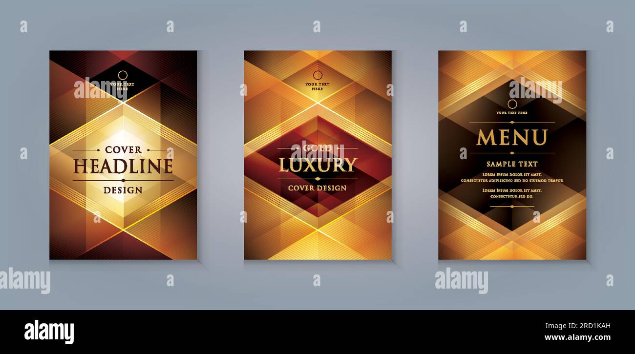 Menu cover design hi-res stock photography and images - Alamy