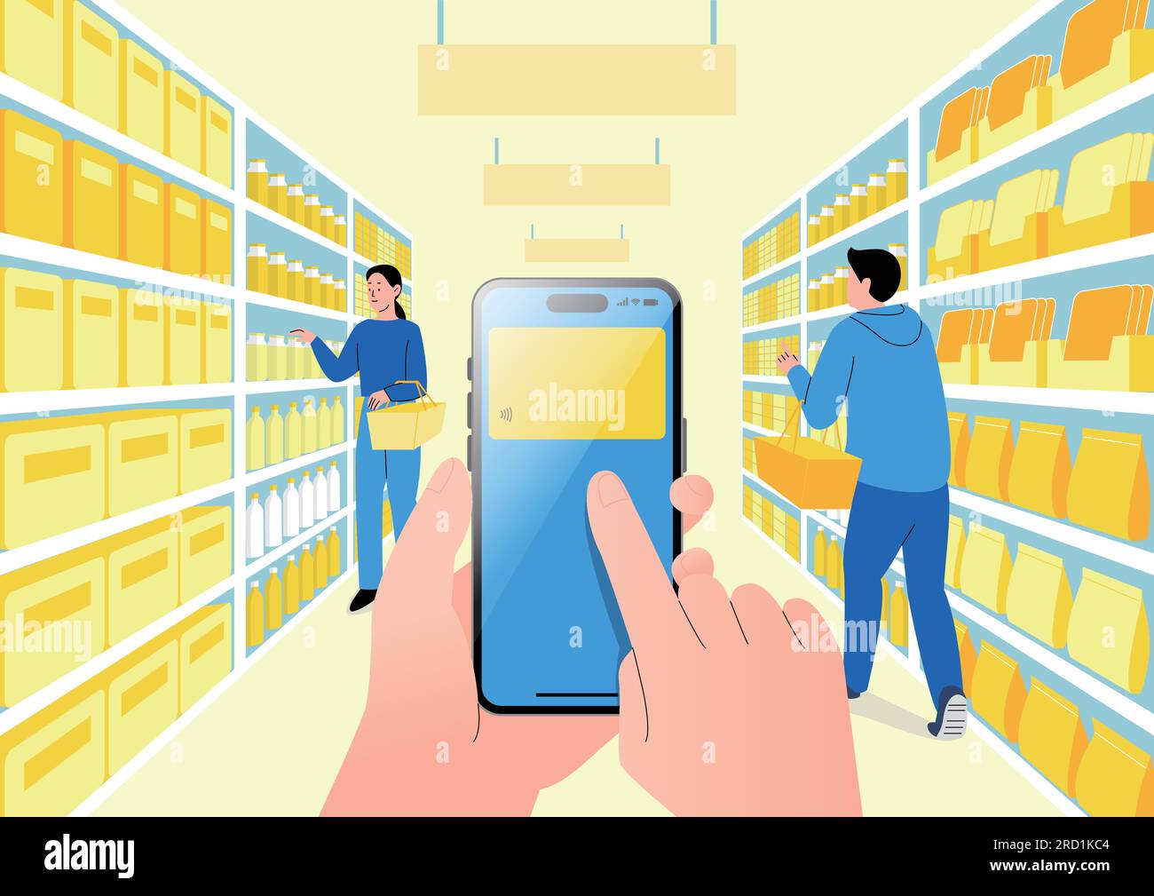 device-dependency, easy payment at checkout counter Stock Vector Image ... device-dependency, easy payment at checkout counter Stock Vector Image ...