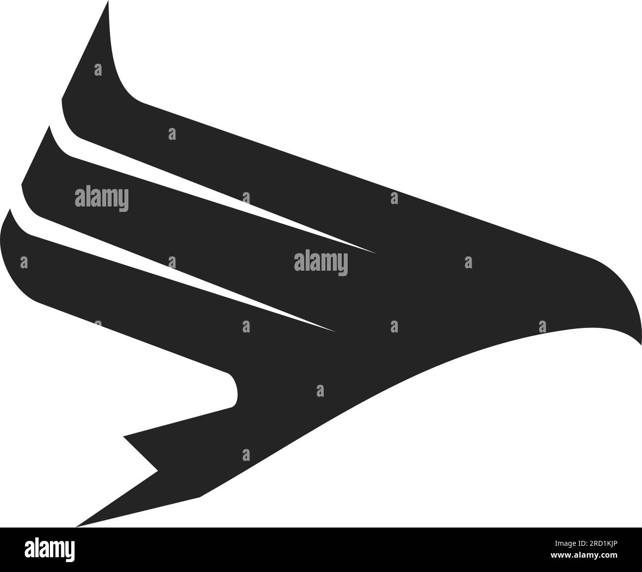 White falcon heraldry Black and White Stock Photos & Images - Alamy