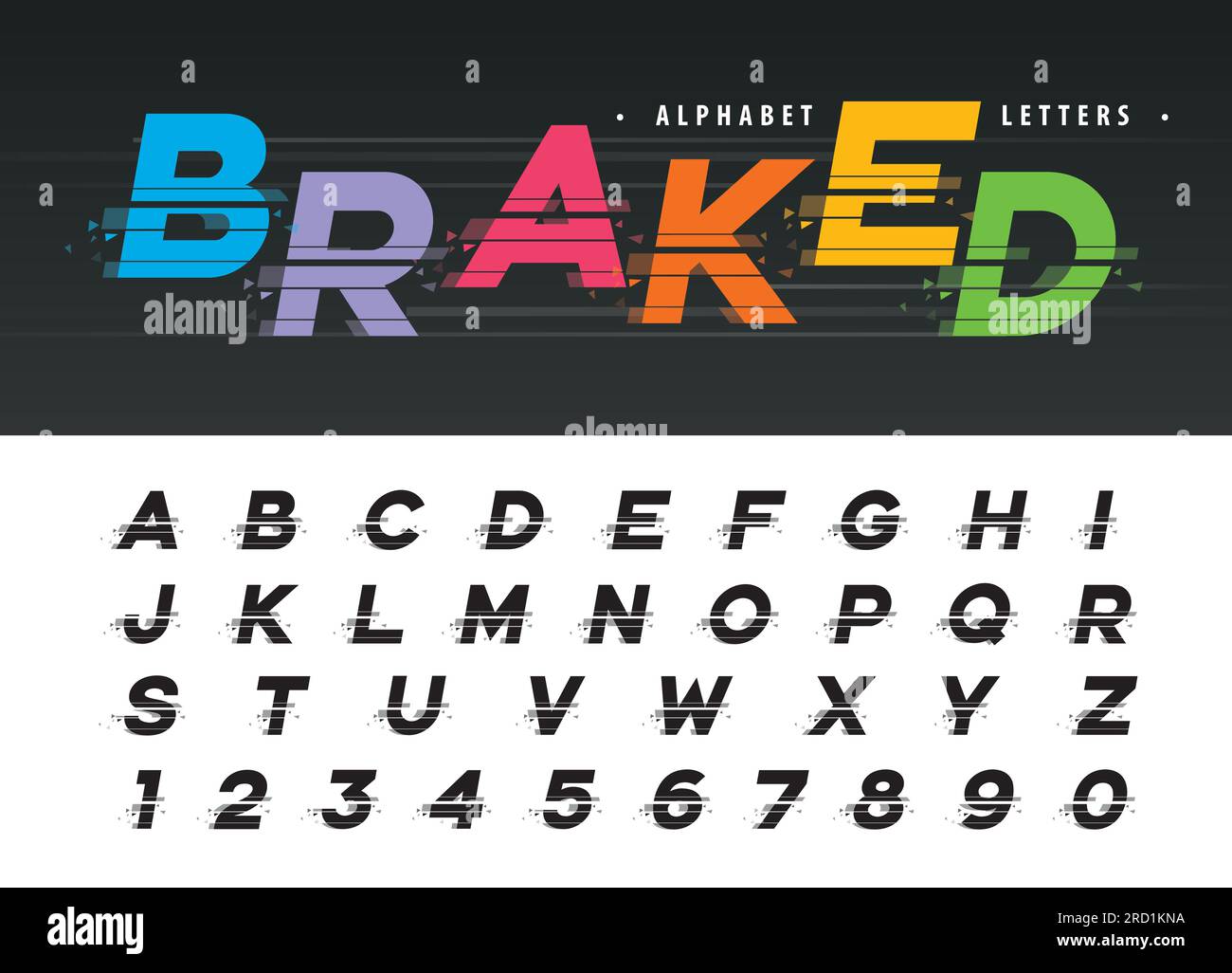 Braking vector vectors Stock Vector Images - Alamy