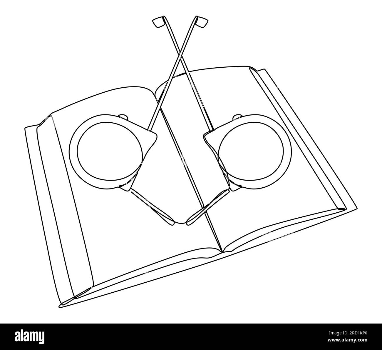 Continuous improvement and learning Black and White Stock Photos ...