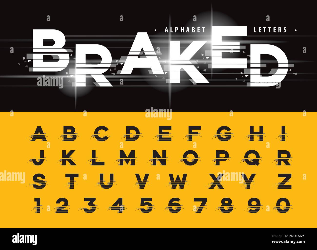 Braking vector vectors Stock Vector Images - Alamy