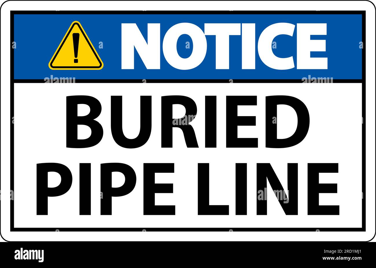 Underground water pipe signs hi-res stock photography and images - Alamy