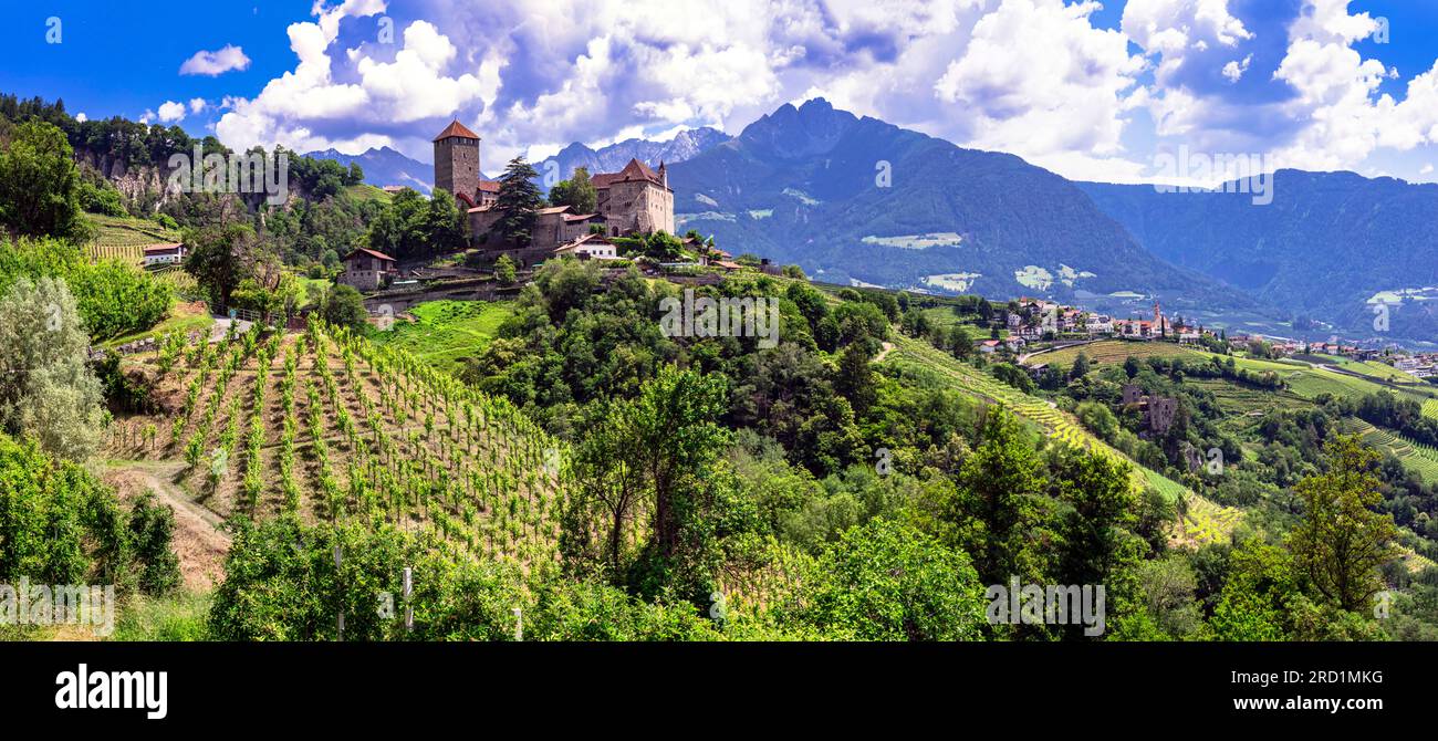 Castle bolzano italy hi-res stock photography and images - Alamy