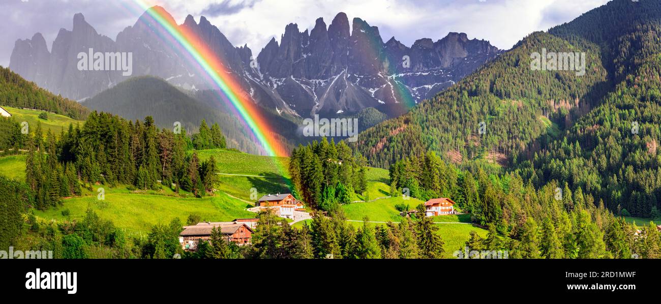 Majestic Dolomites rocks - most beautiful mountains in Alps, UNESCO ...