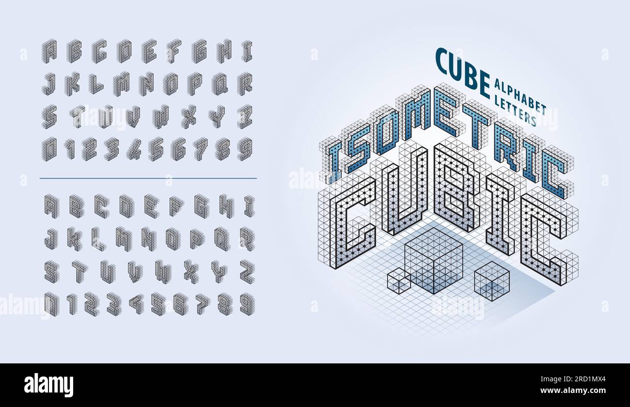 Voxel vector vectors hi-res stock photography and images - Alamy