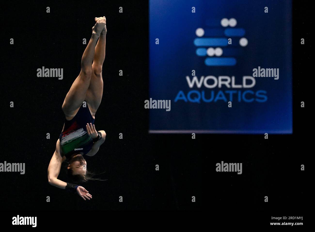 Fukuoka, Japan. 18th July, 2023. Maia Biginelli of Italy competes in ...