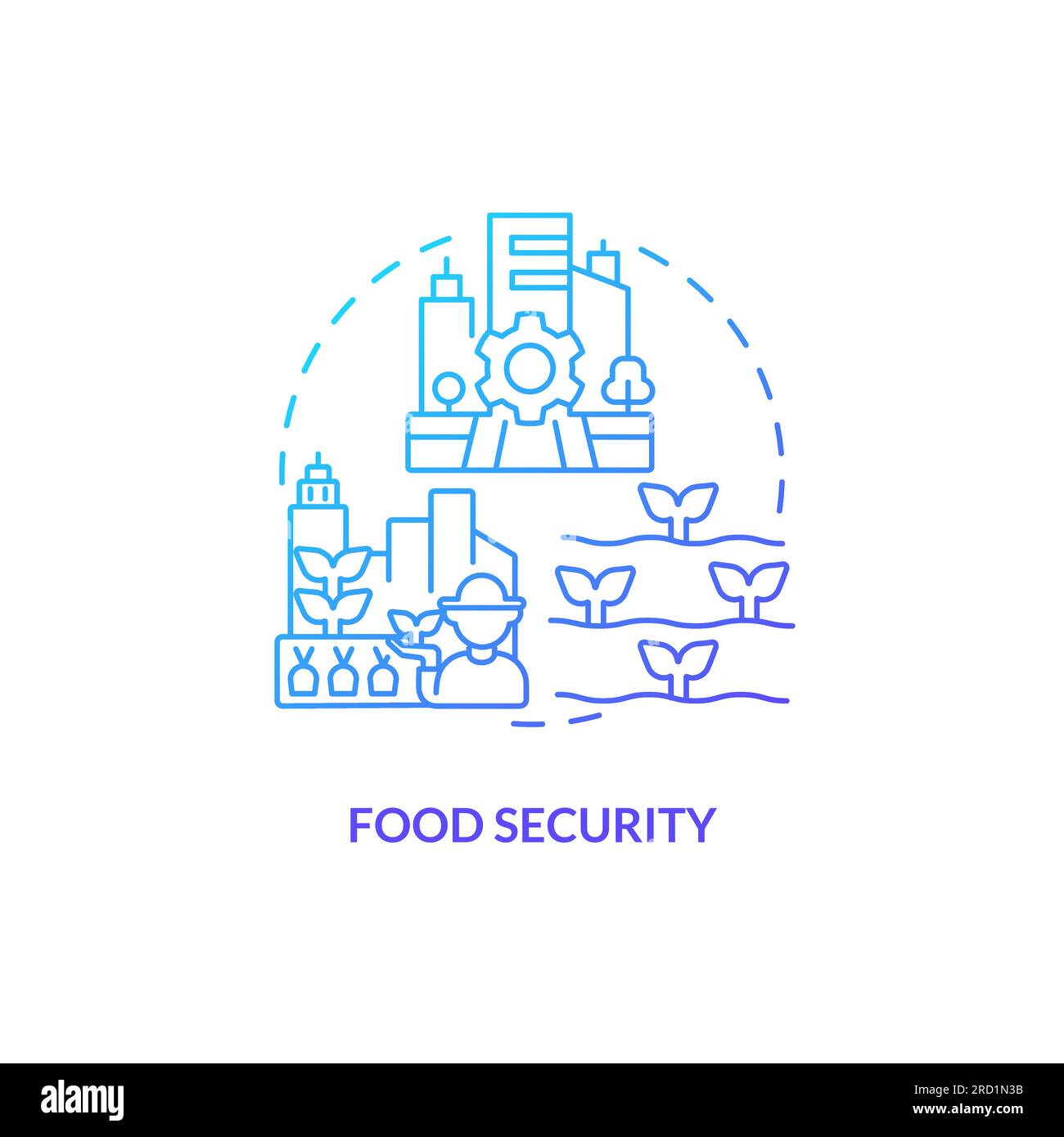 Food to grow thin Cut Out Stock Images & Pictures - Alamy