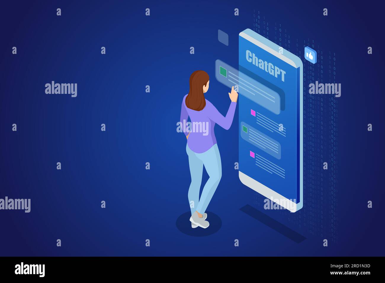 Open ai background Stock Vector Images - Alamy