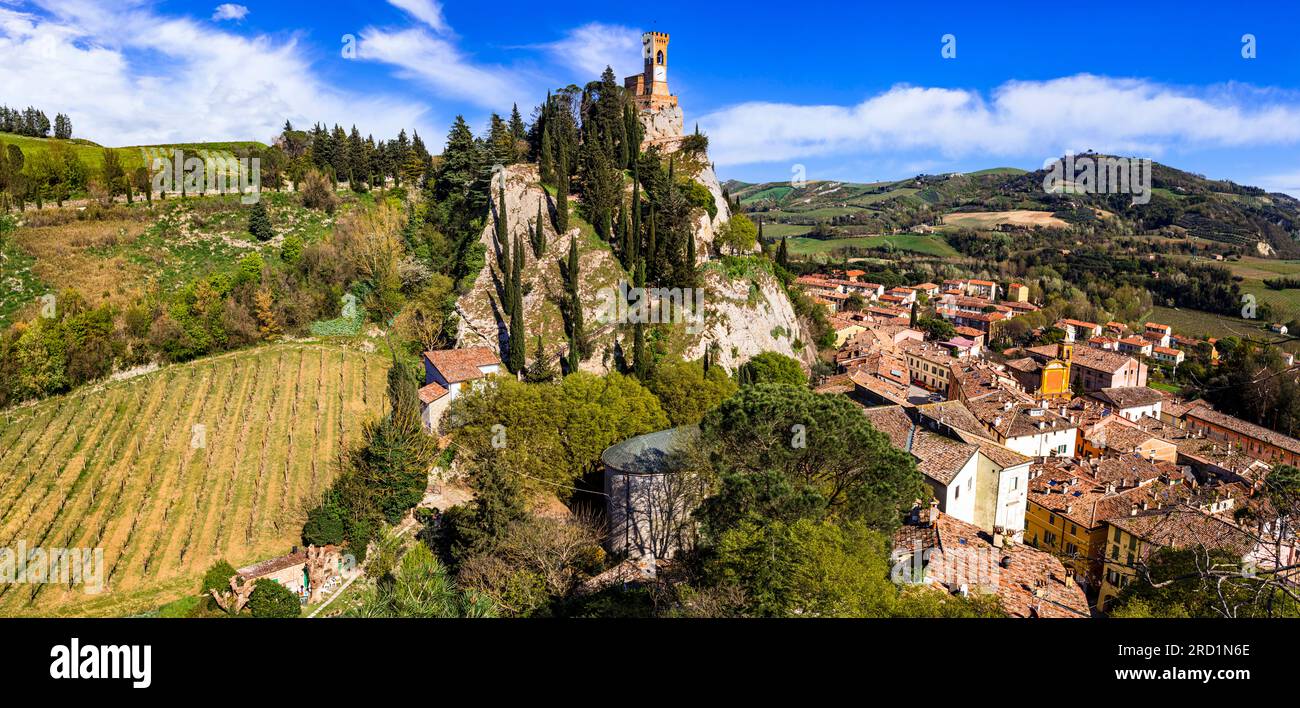 one of the most beautiful medieval villages of Italy, Emilia romagna ...