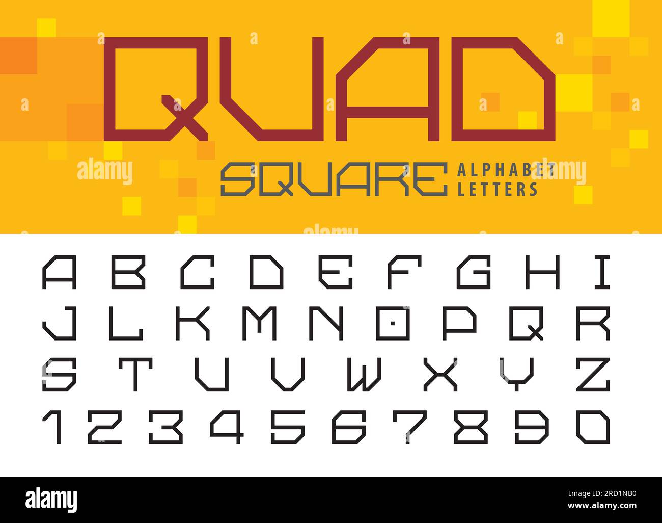 Quad art set Stock Vector Images - Alamy