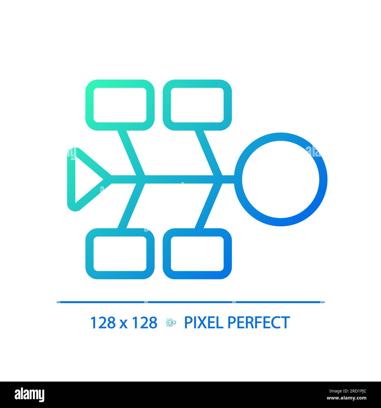 Fishbone diagram gradient linear vector icon Stock Vector Image & Art ... Fishbone diagram gradient linear vector icon Stock Vector Image & Art ...