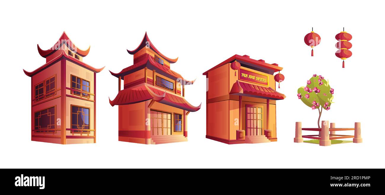 Tea shop chinatown Cut Out Stock Images & Pictures - Alamy