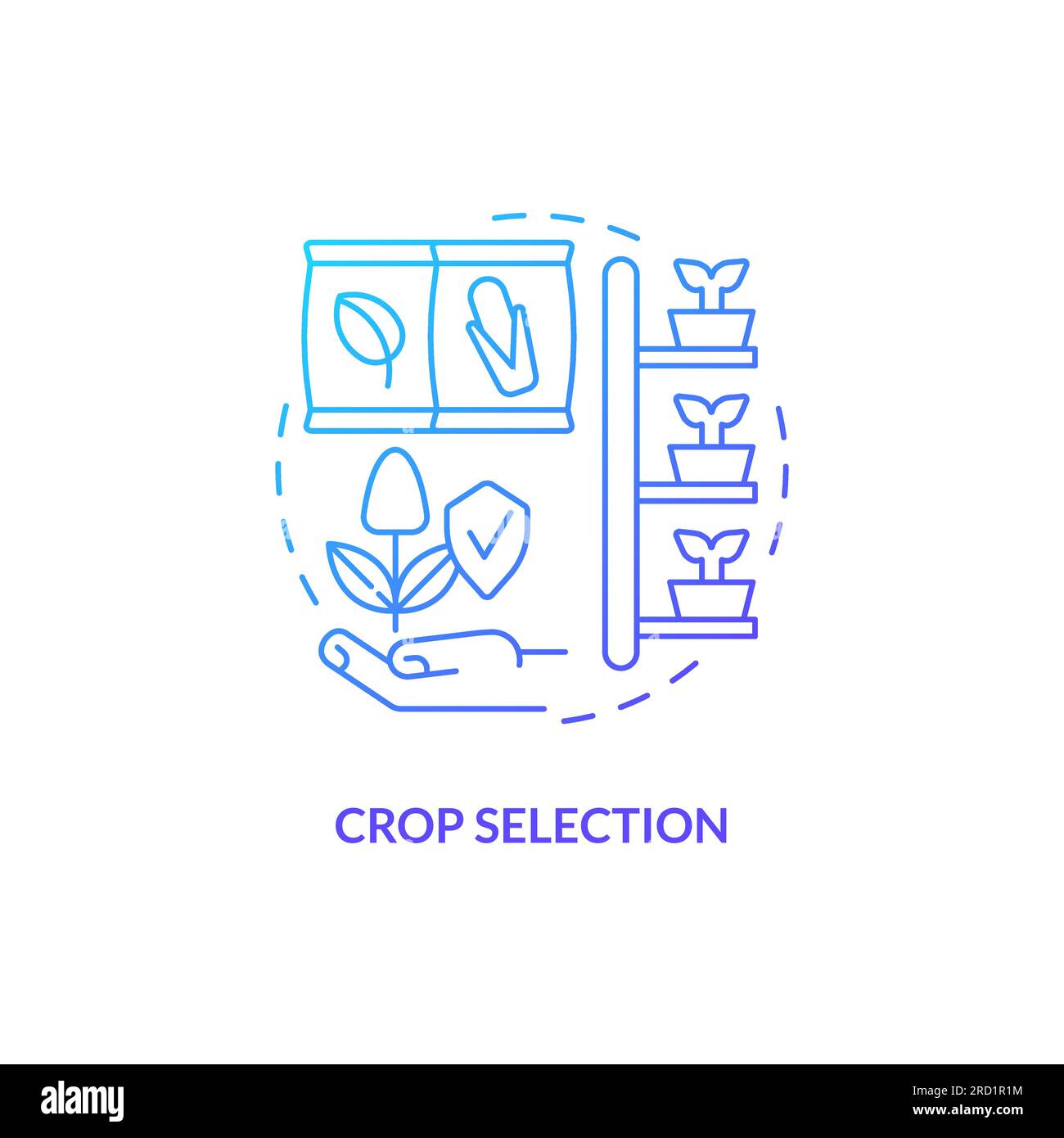 Crop sustainability Stock Vector Images - Alamy