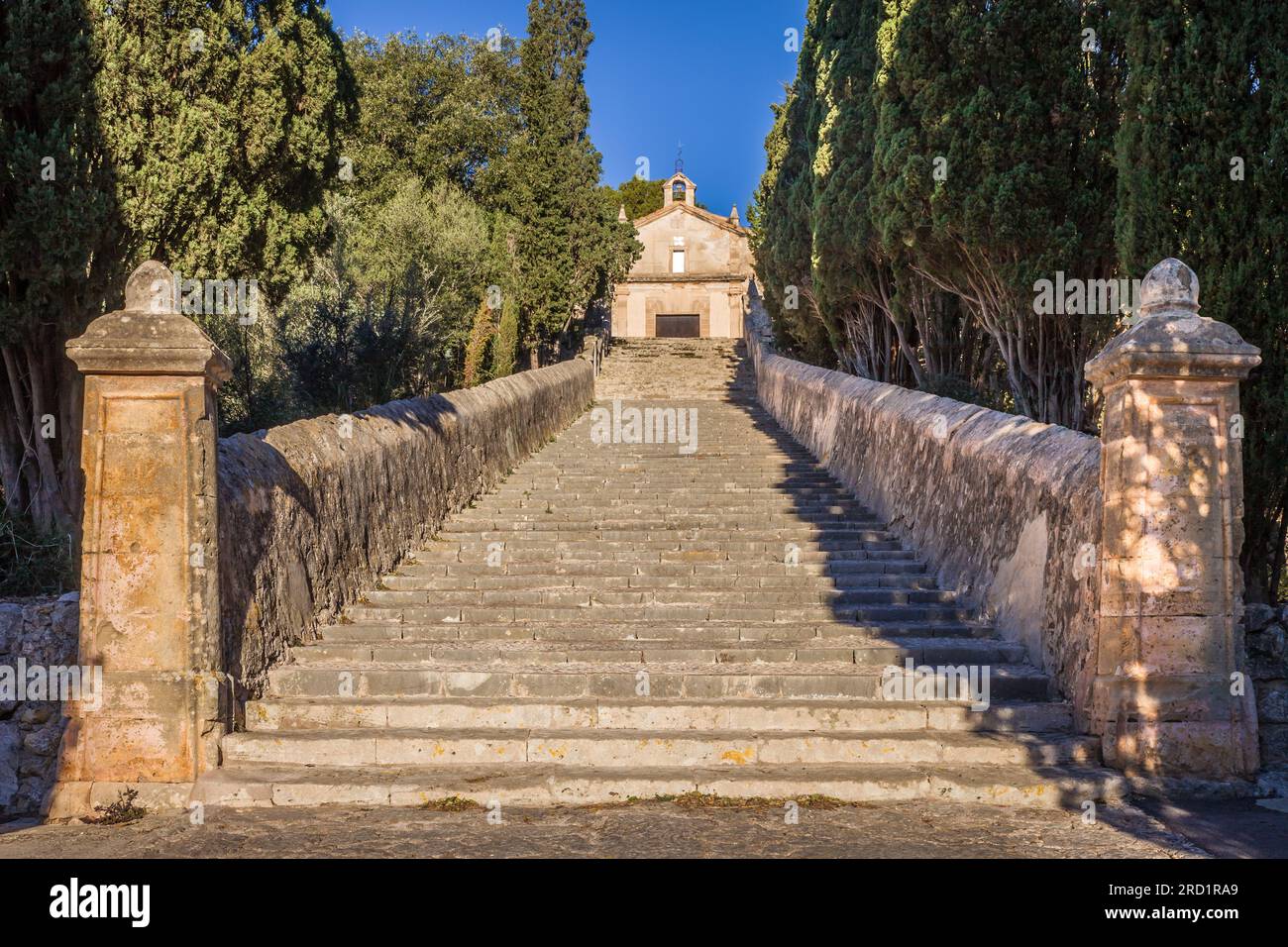 The chapel of calvari eglesia del calvari hi-res stock photography and ...